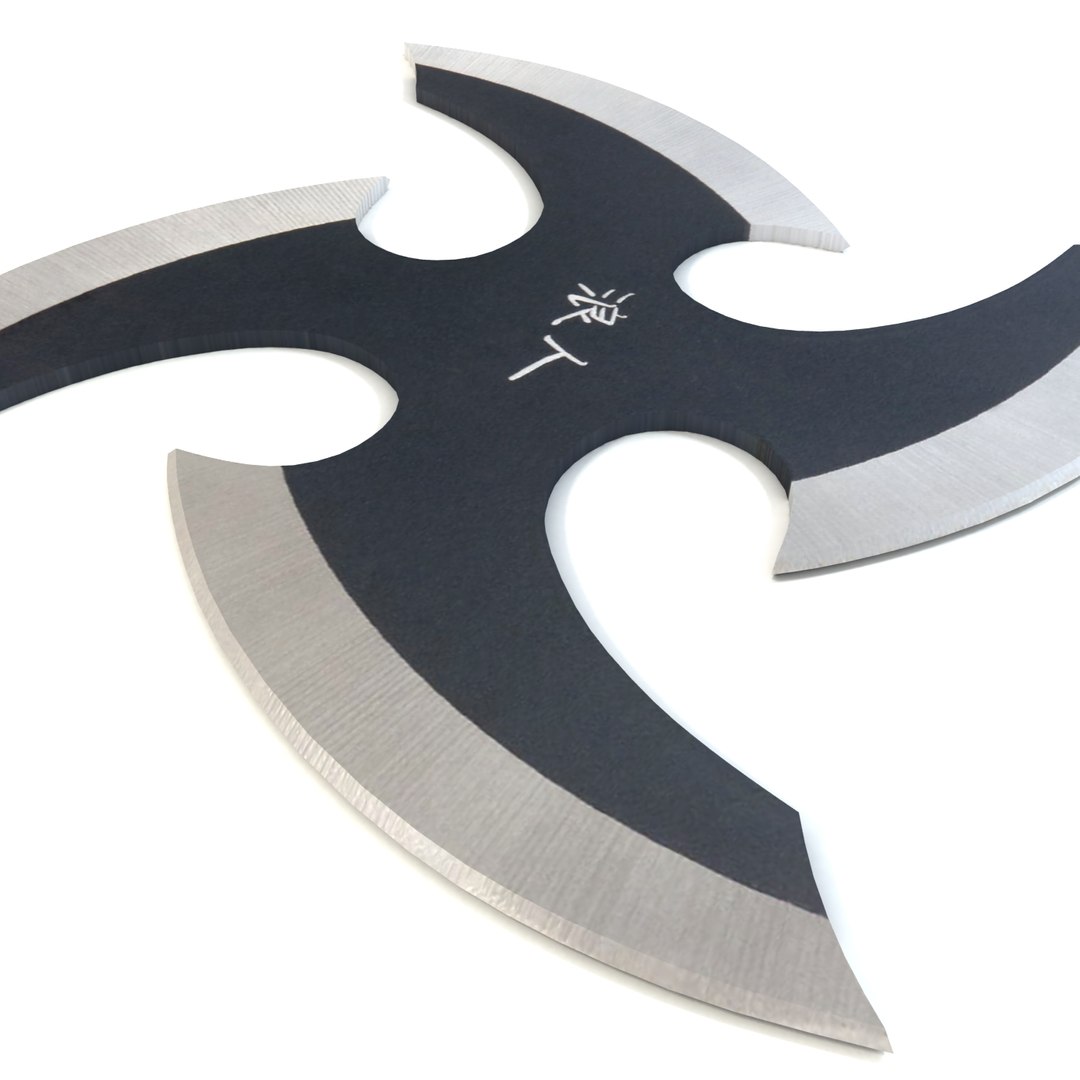 Ninja Star 3d Model