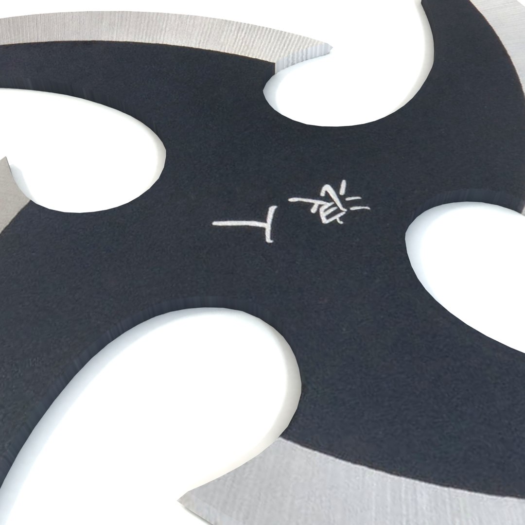 Ninja Star 3d Model