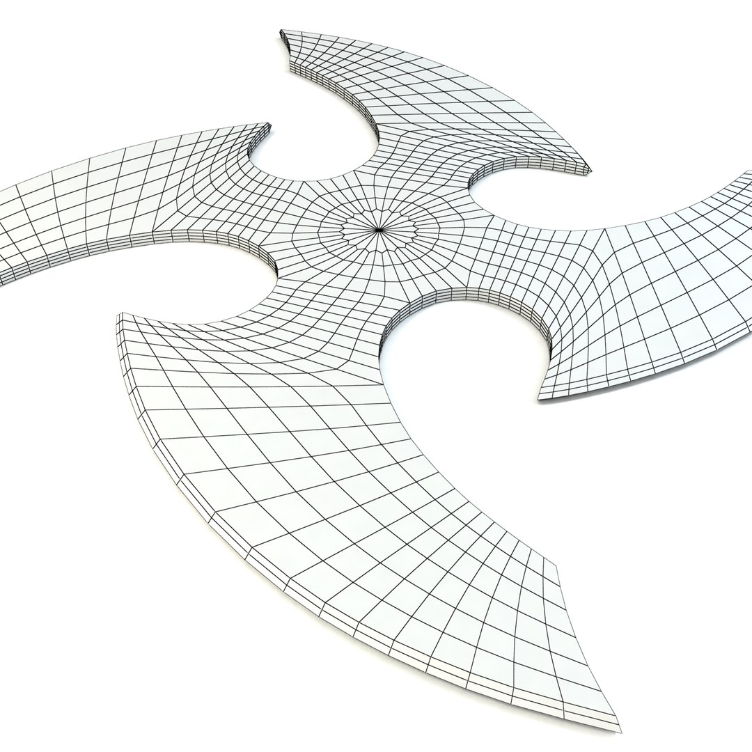 Ninja Star 3d Model