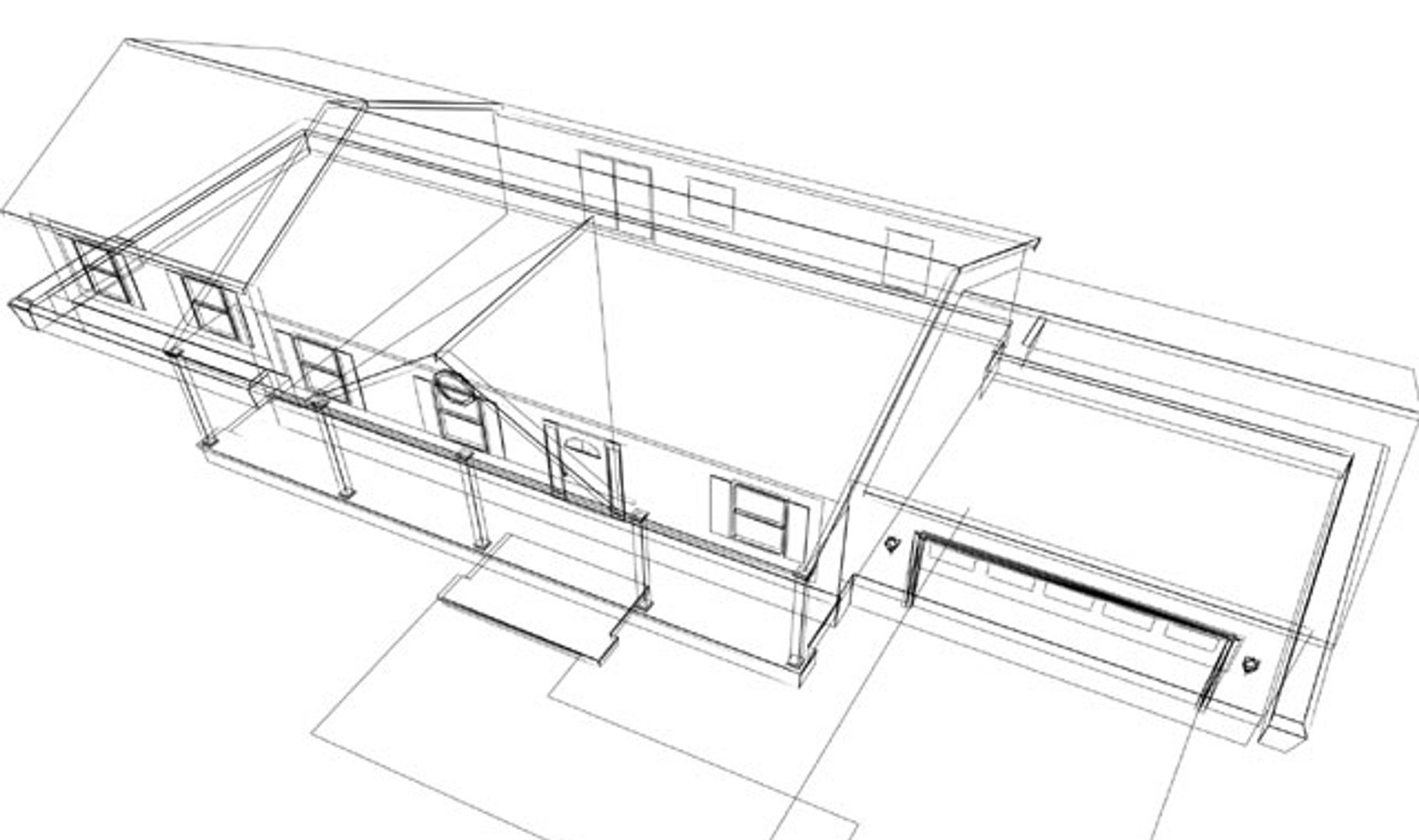 3d Model Of Fully House