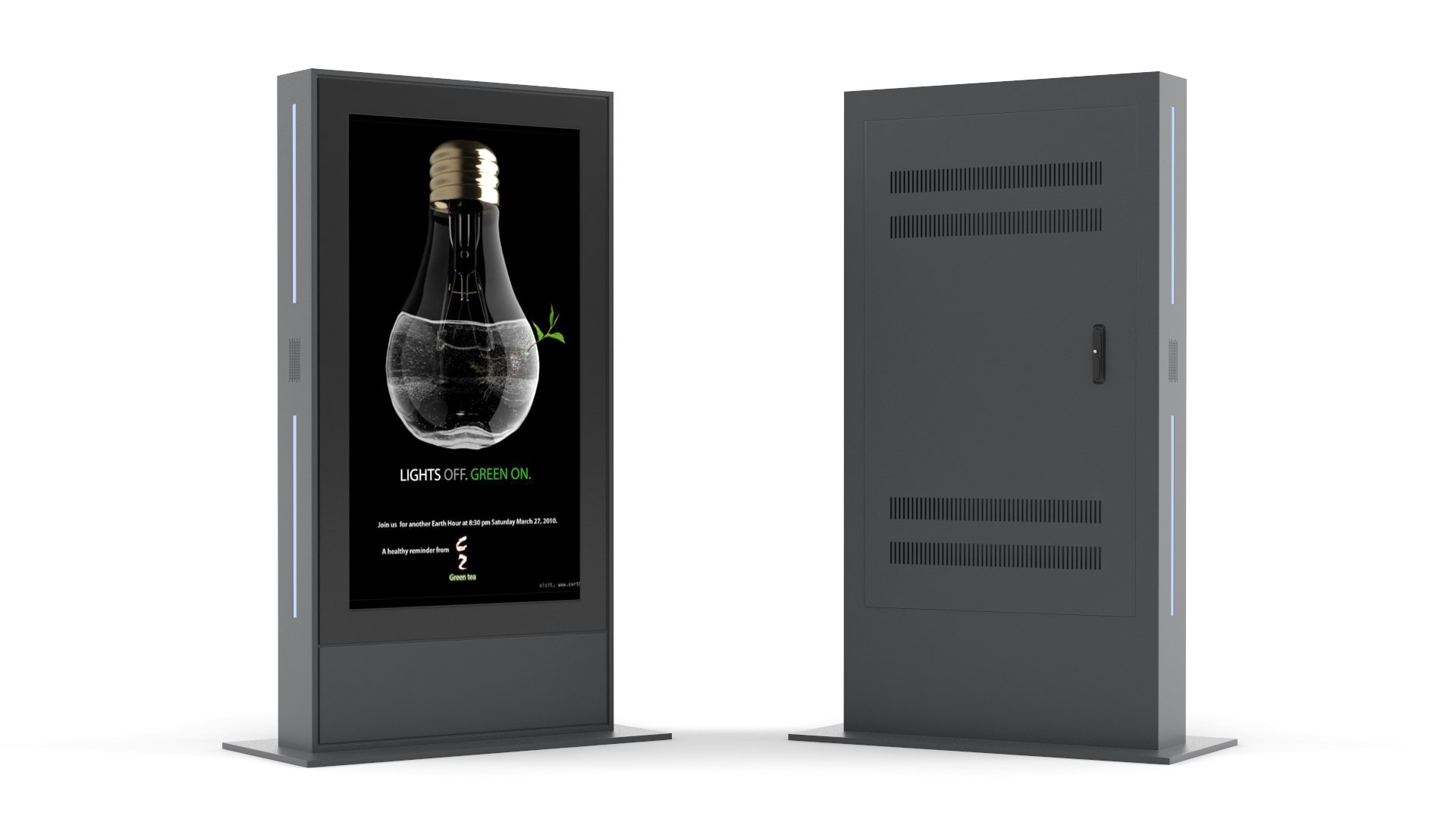 3D Electronic Kiosk - TurboSquid 2259867