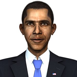 3D Barack Obama Models - Browse & Download Formats - TurboSquid