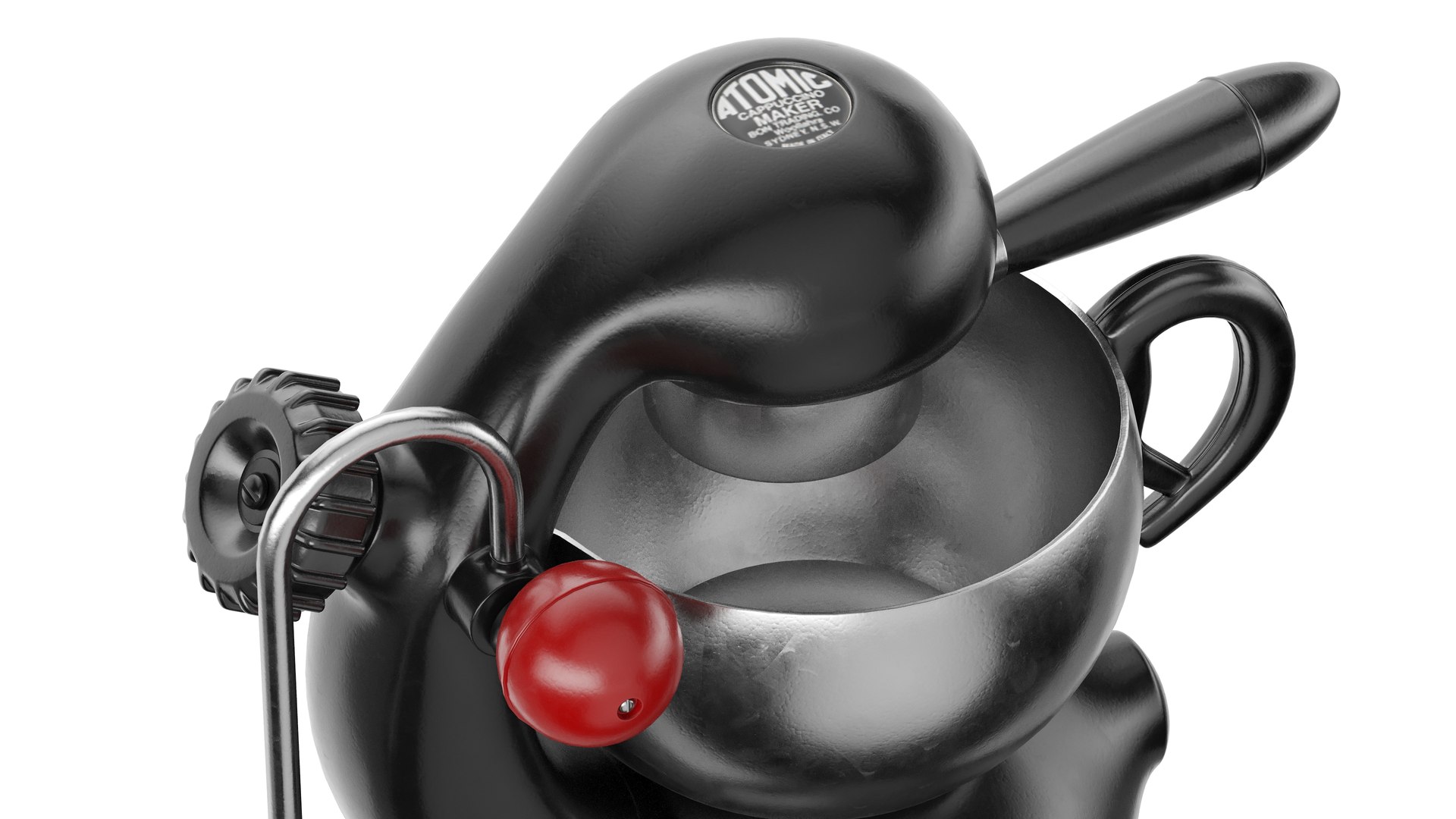 Atomic Coffee Maker 3D Model - TurboSquid 2431639