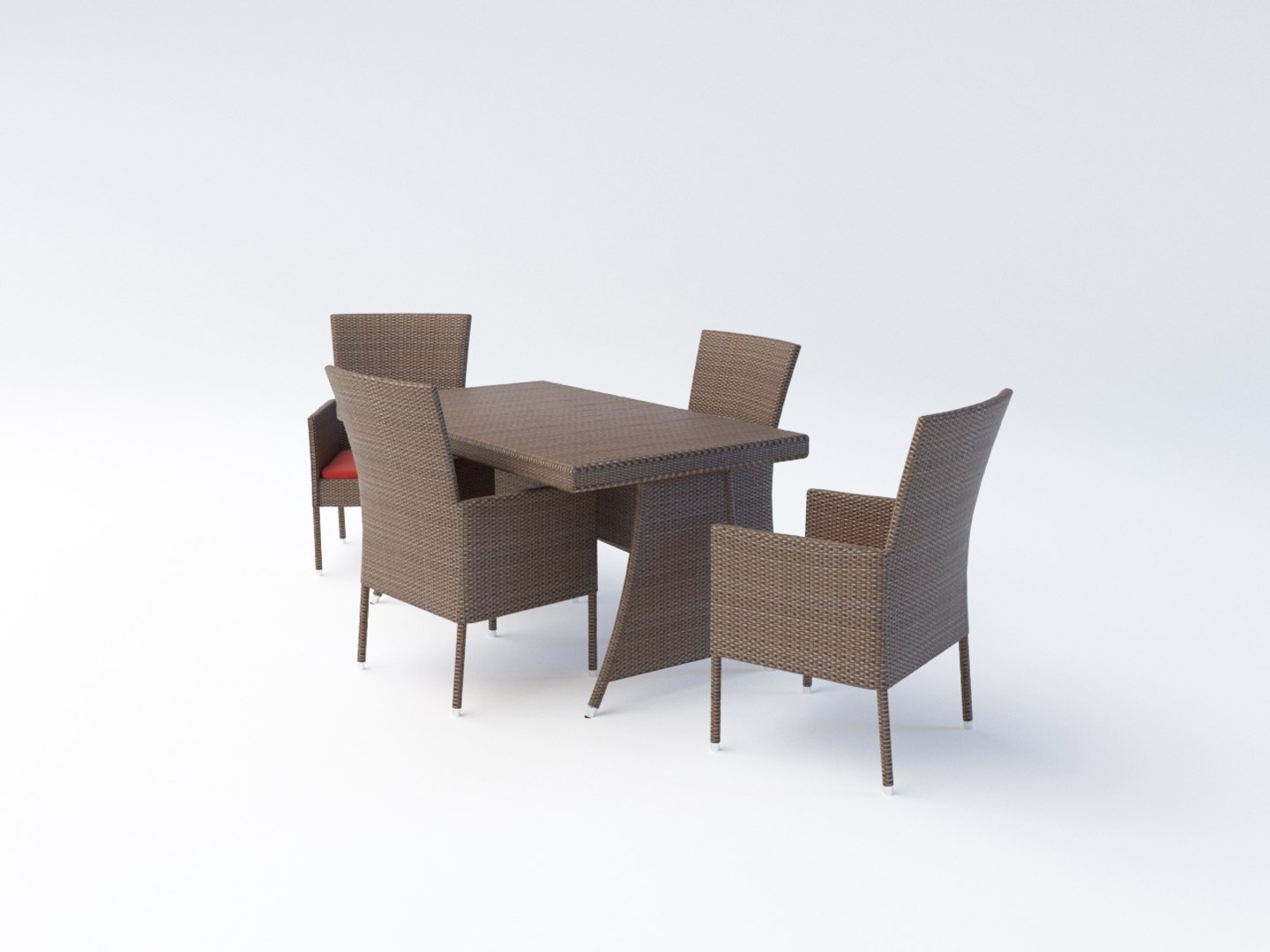 3D rotang chair table - TurboSquid 1249113
