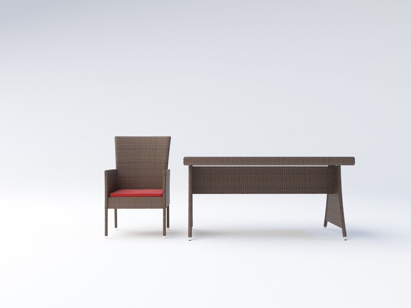 3D rotang chair table - TurboSquid 1249113