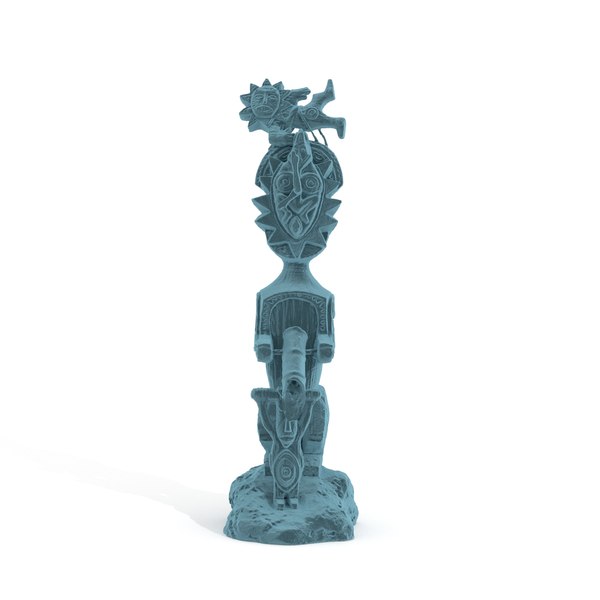 modelo 3d Escultura de Dios Tiki de Maui imprimible en 3D - TurboSquid ...