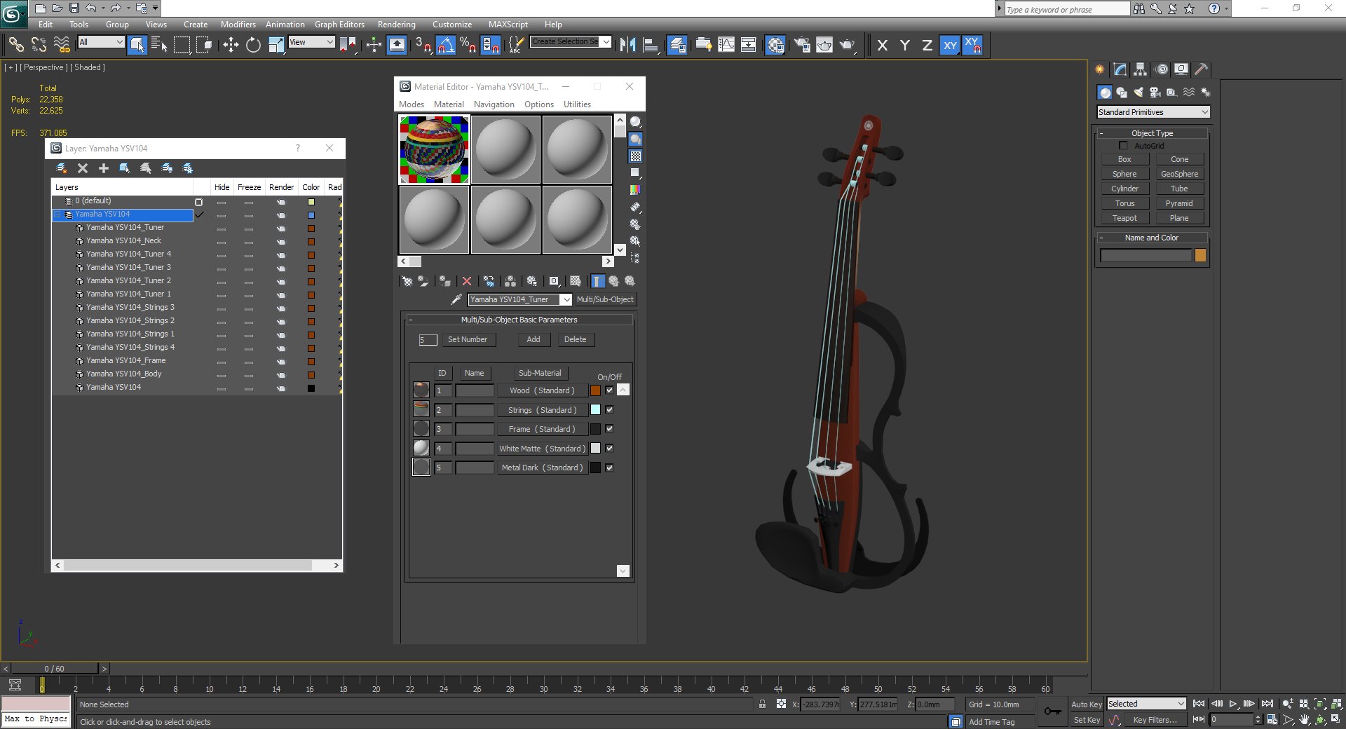 String 3D model - TurboSquid 1463293