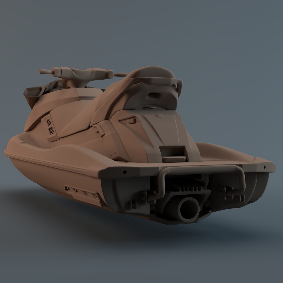 Jetski Jet Ski 3D Model - TurboSquid 1152440