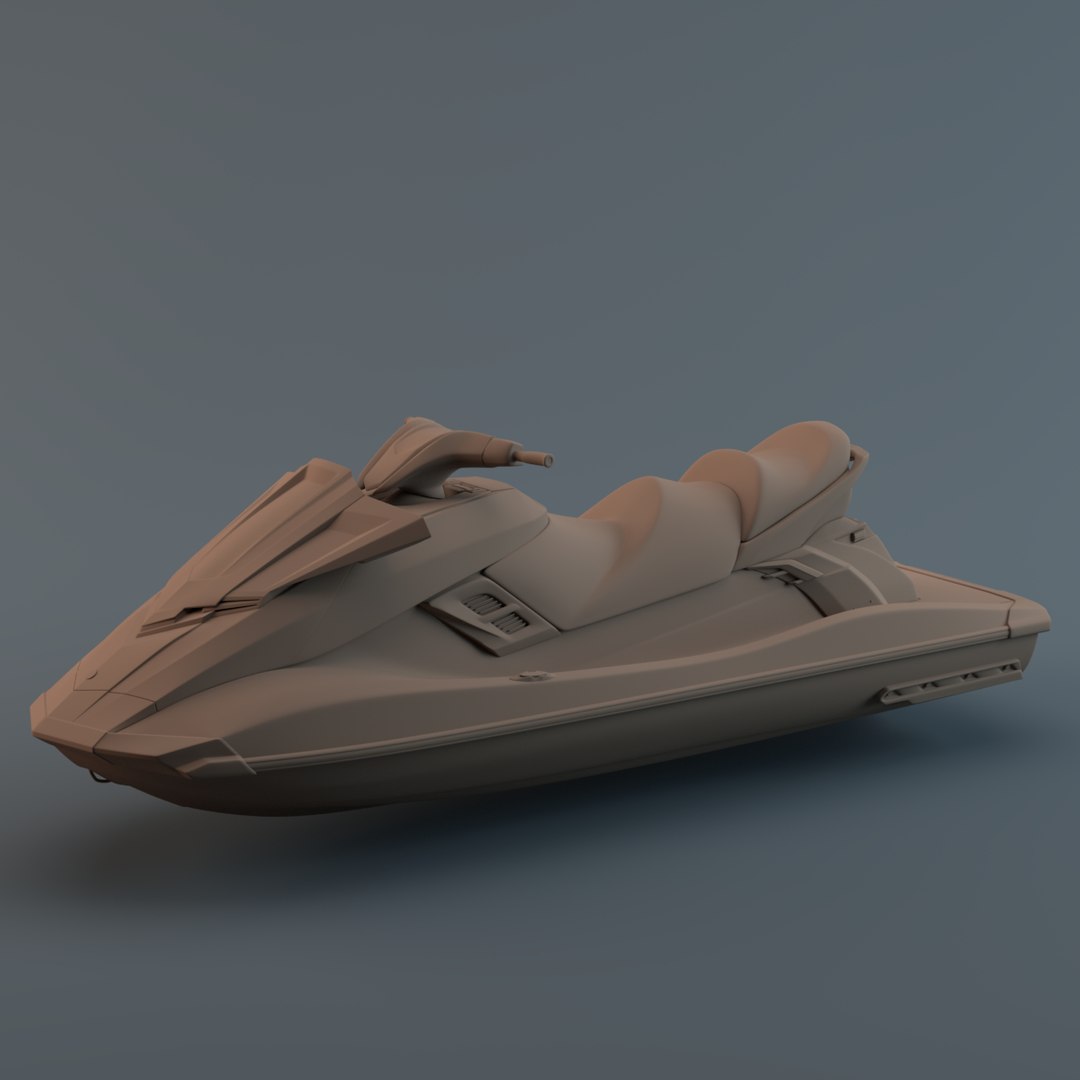 Jetski Jet Ski 3D Model - TurboSquid 1152440