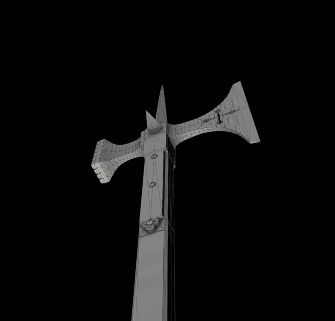 3D Halberd Weapon Model - TurboSquid 1561648