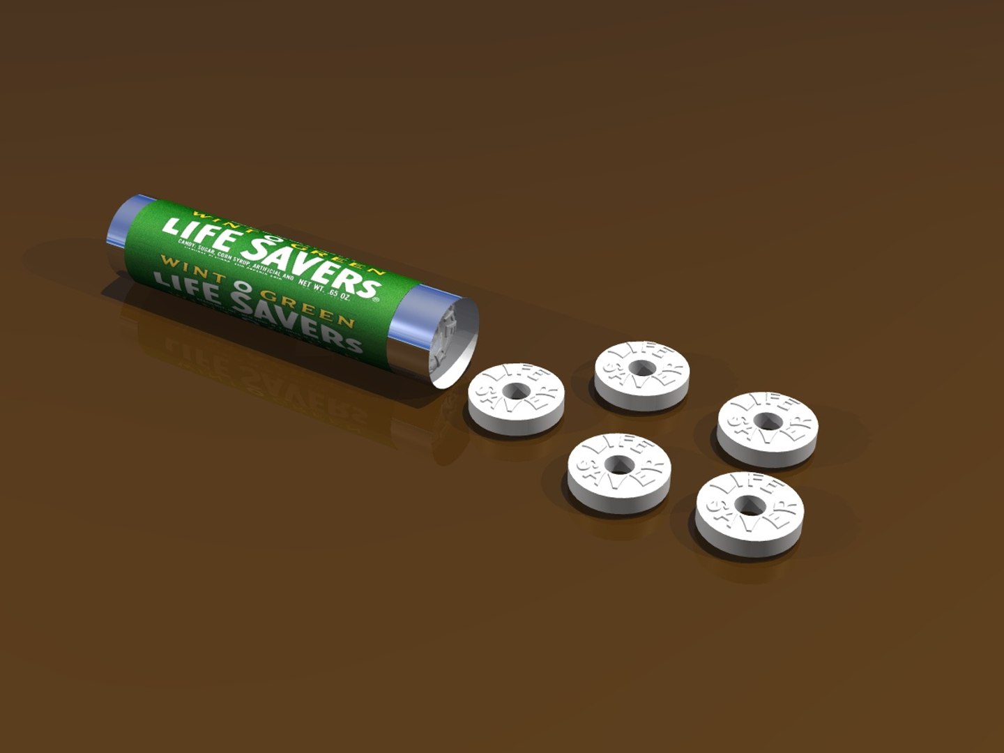 Lifesavers Crystal Mints Candy
