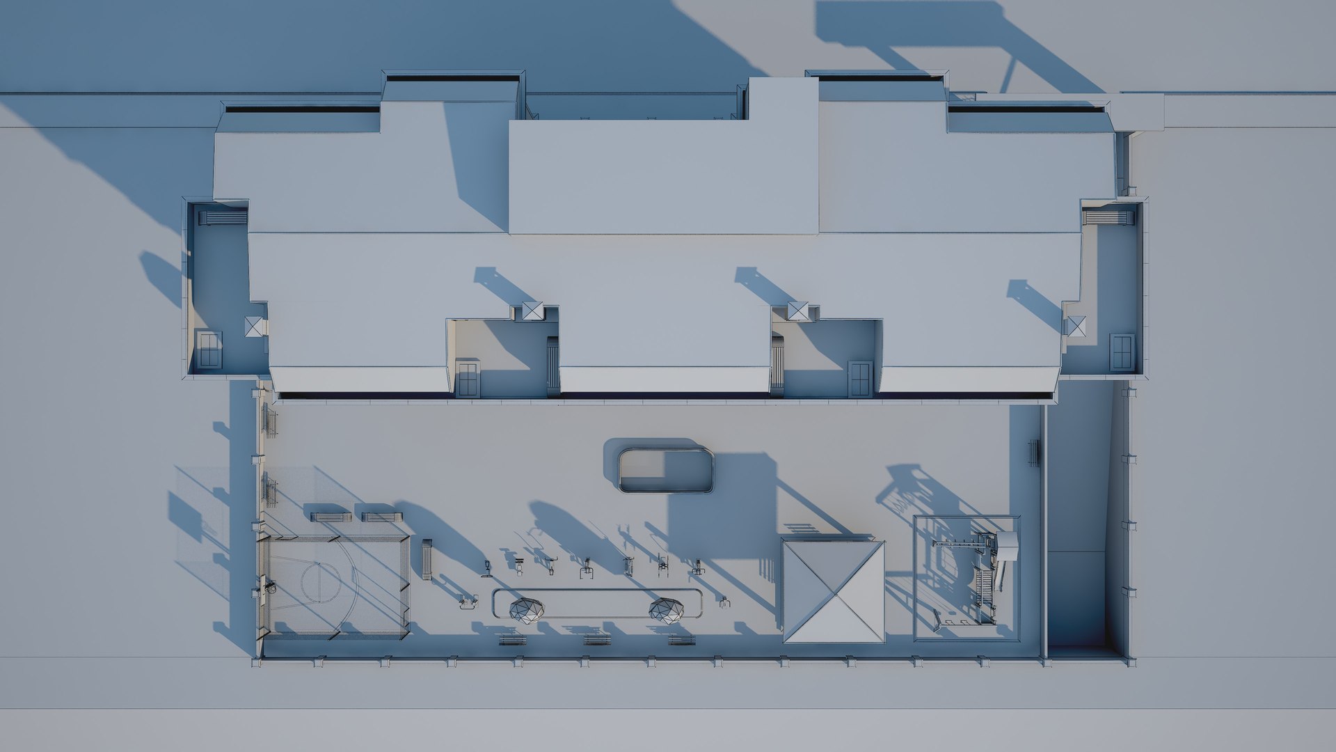 10-storey Building 3D Model - TurboSquid 1369321