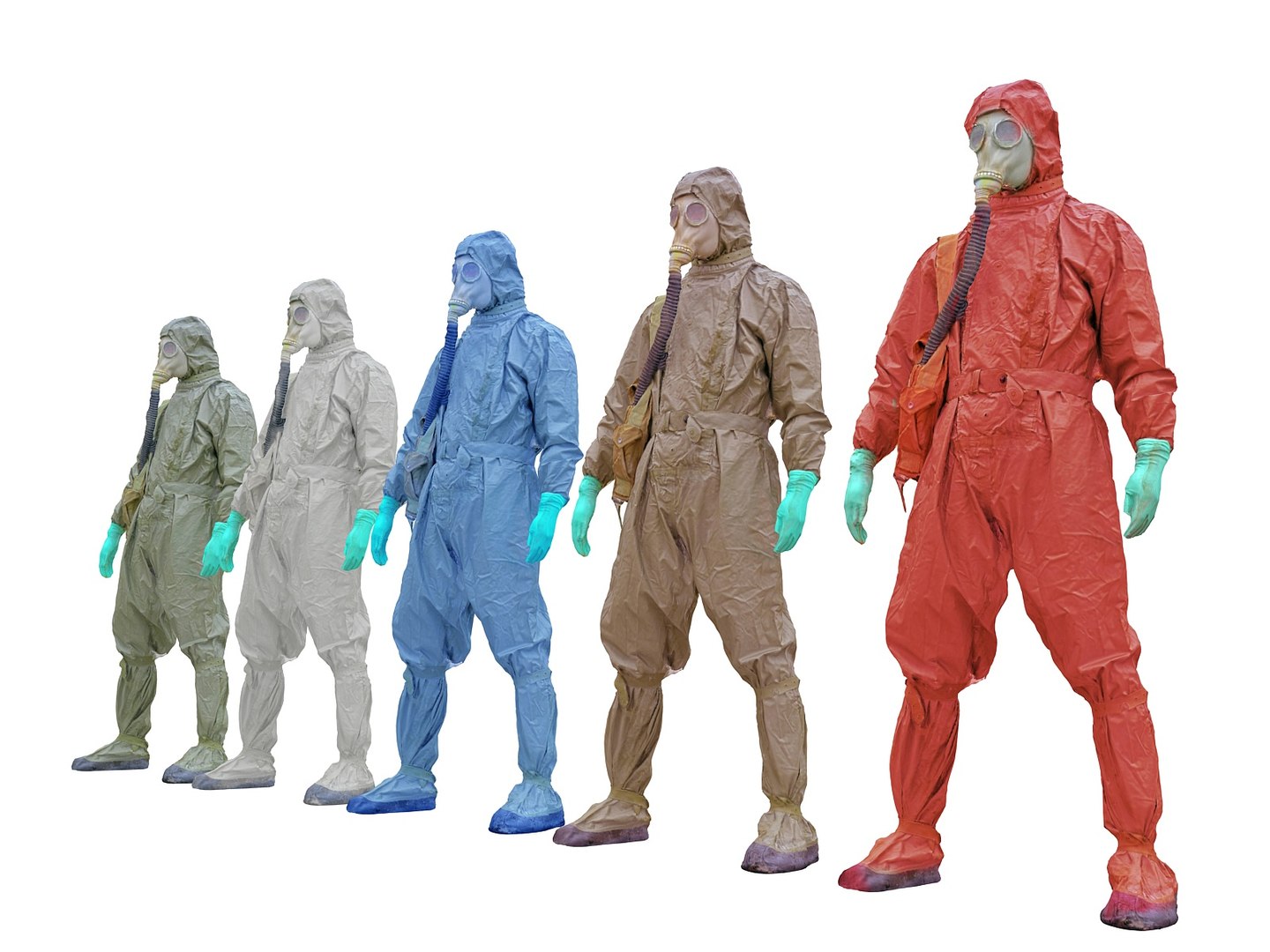 Dead chemical attack pack 3D model - TurboSquid 1520617