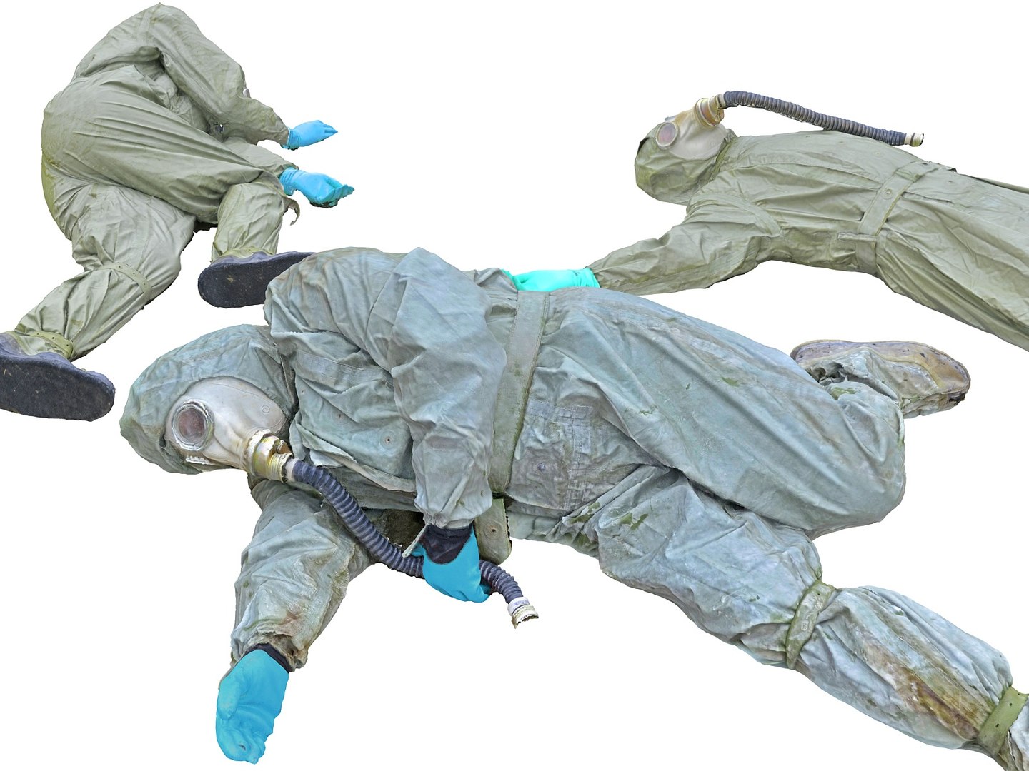 Dead chemical attack pack 3D model - TurboSquid 1520617