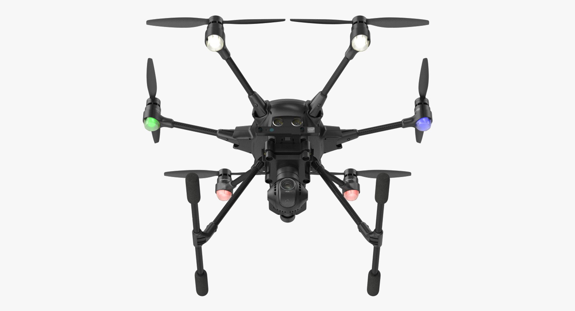 3D Hexacopter Yuneec Typhoon H - TurboSquid 1195887
