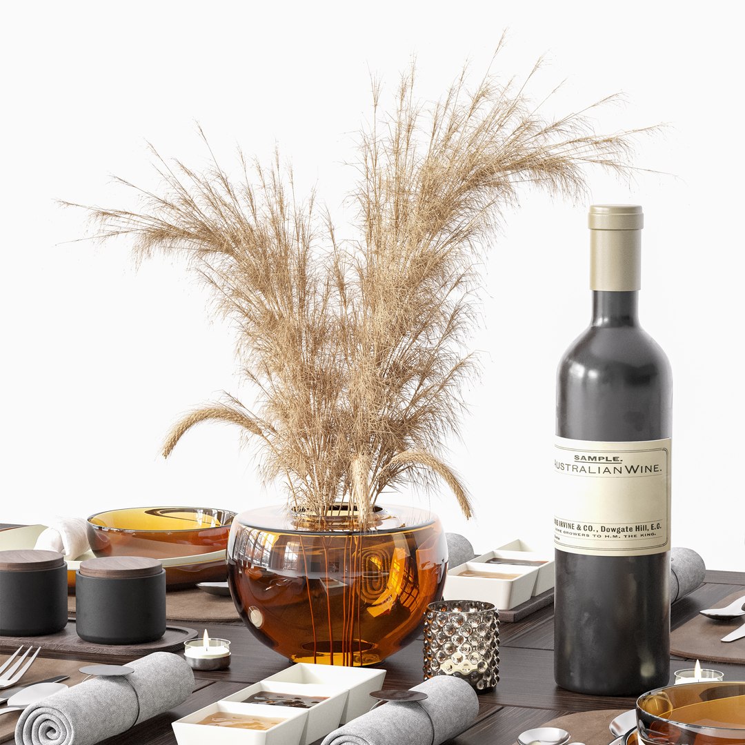 Tableware 09 3D Model - TurboSquid 2252181