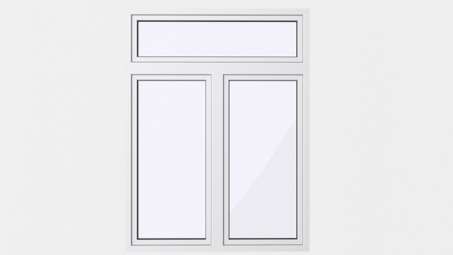 PVC Window 3D Model 4 Model - TurboSquid 1804127