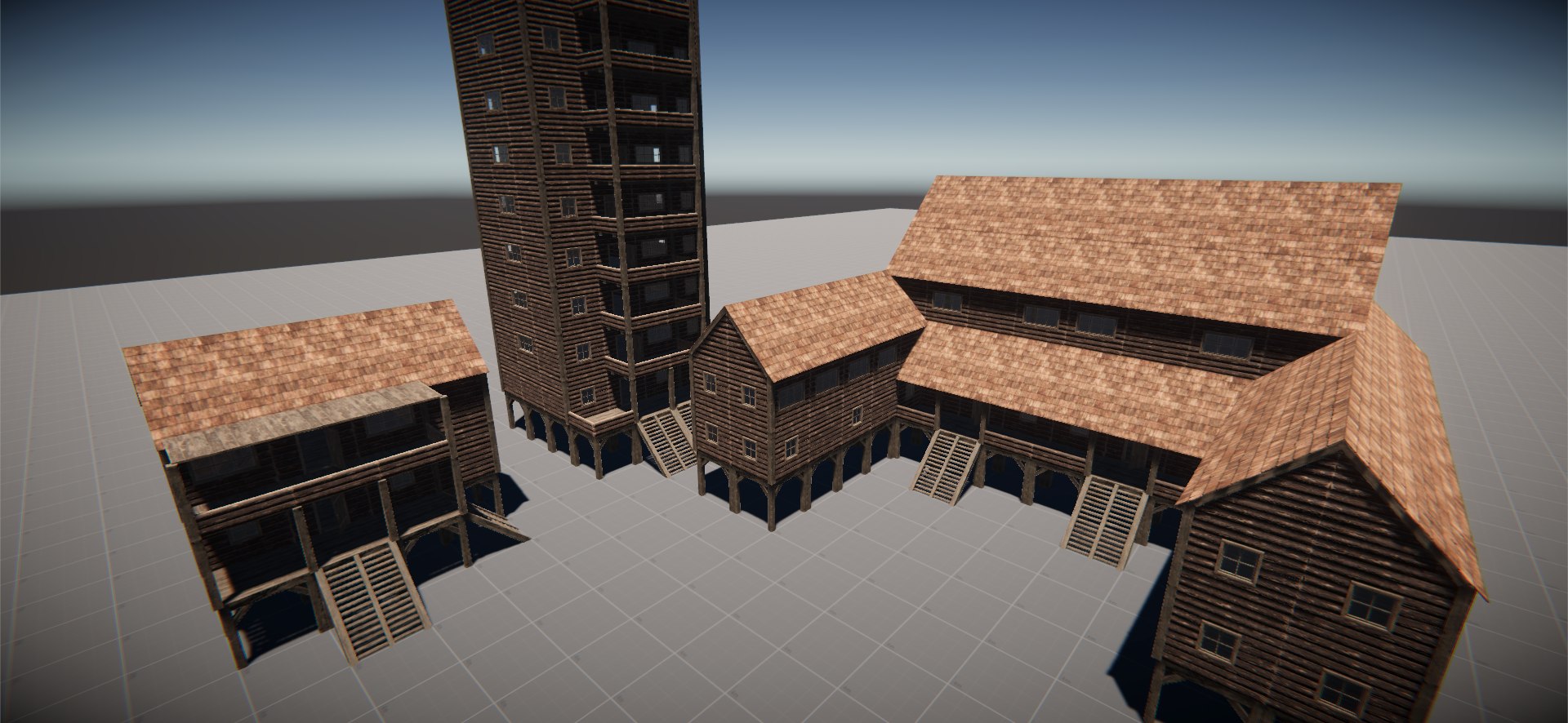 3D Model Modular Base Survival - TurboSquid 1349457