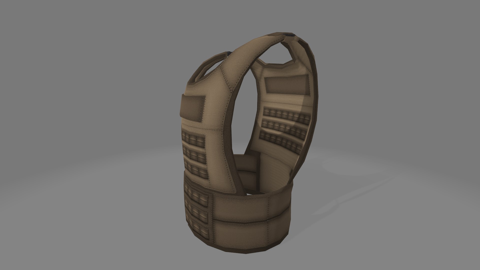 Optimized Desert Kevlar Vest 3D - TurboSquid 1703585