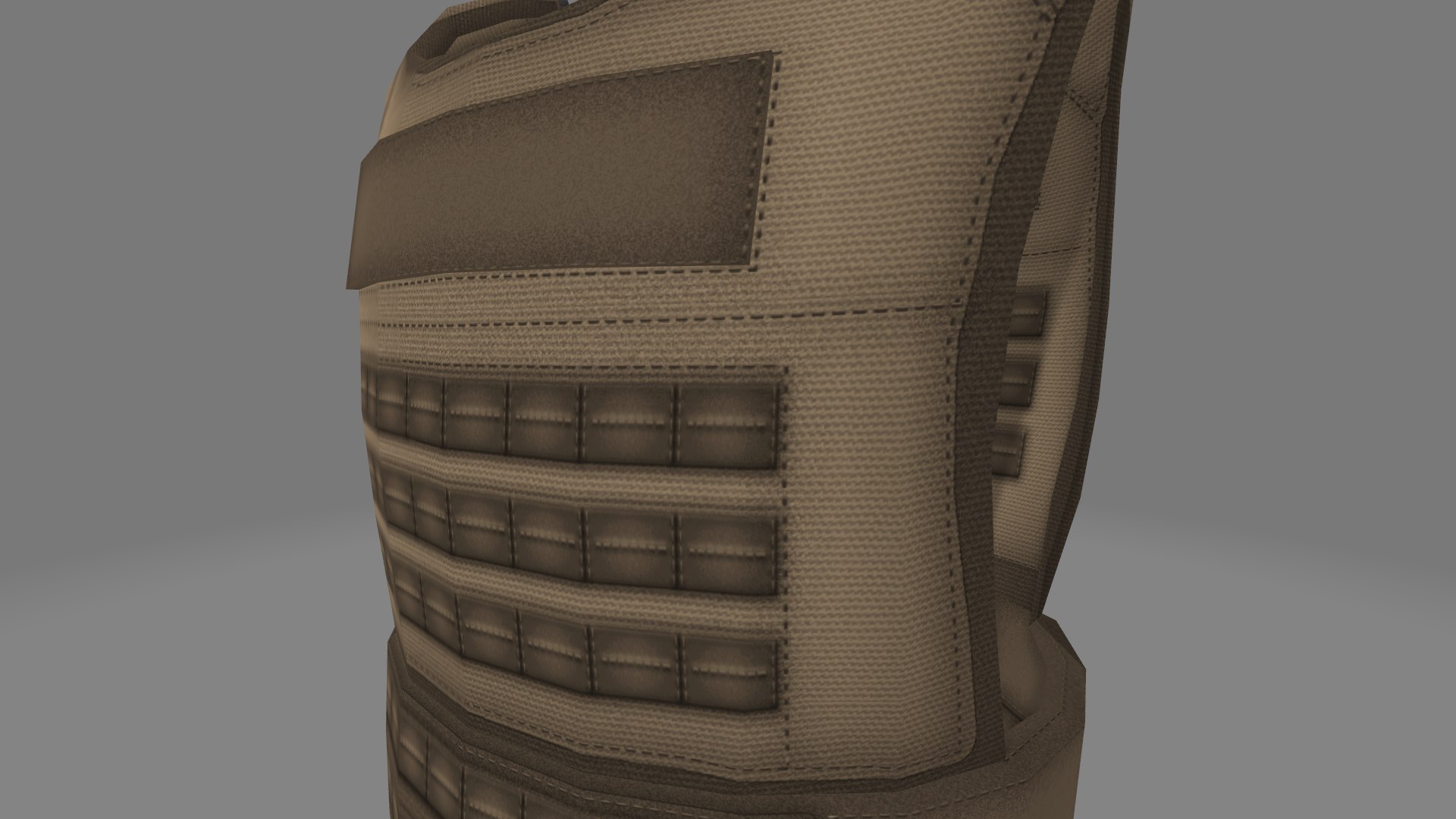 Optimized Desert Kevlar Vest 3D - TurboSquid 1703585