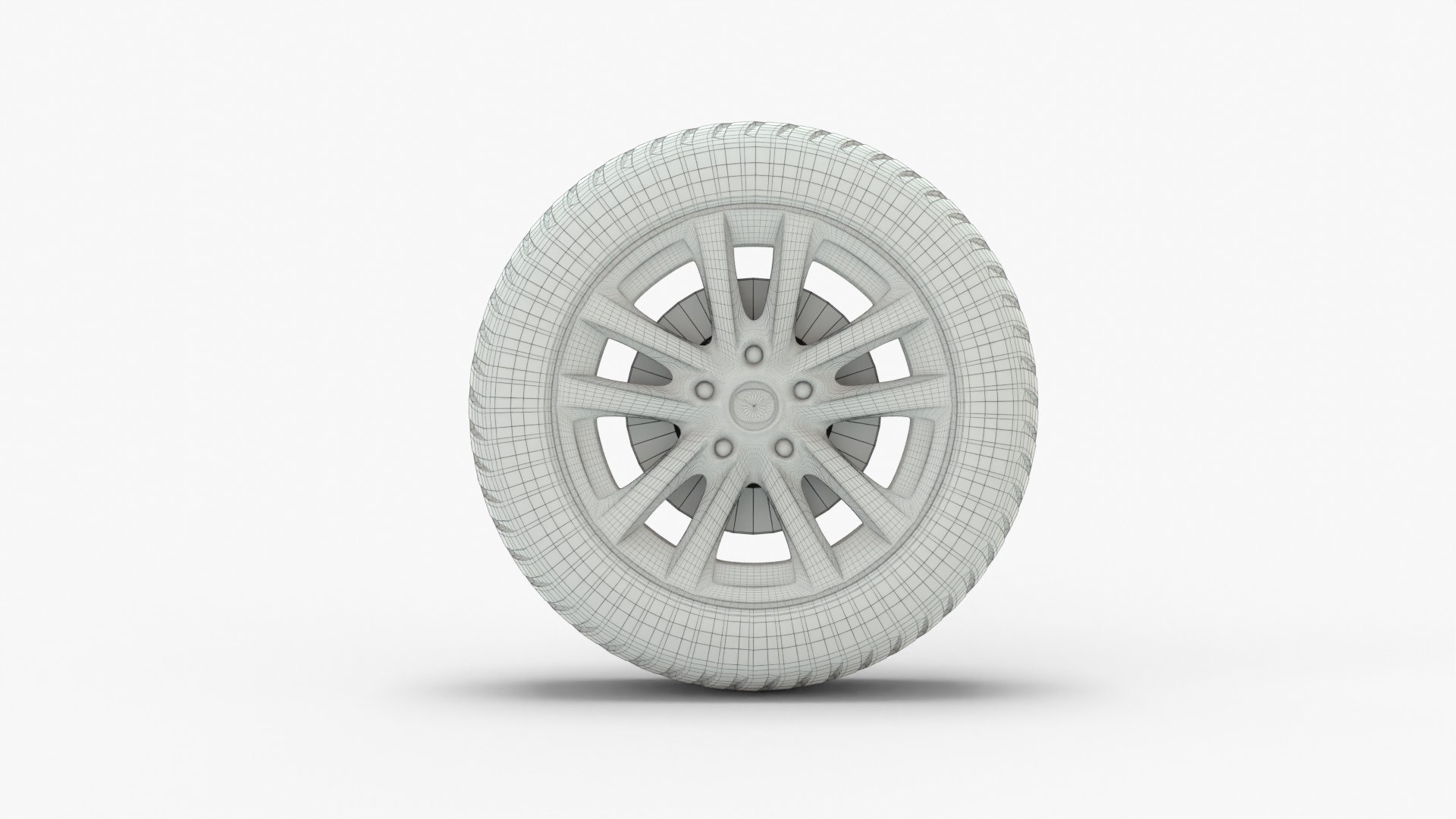 Car Mazda Wheel With Rim 3D Model - TurboSquid 2146012