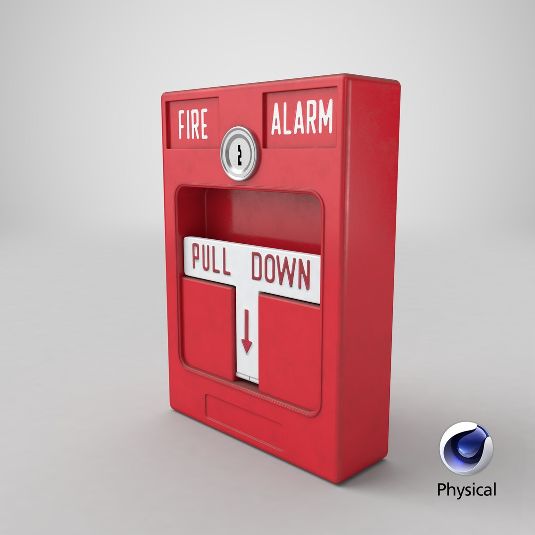 3D real alarm - TurboSquid 1492804