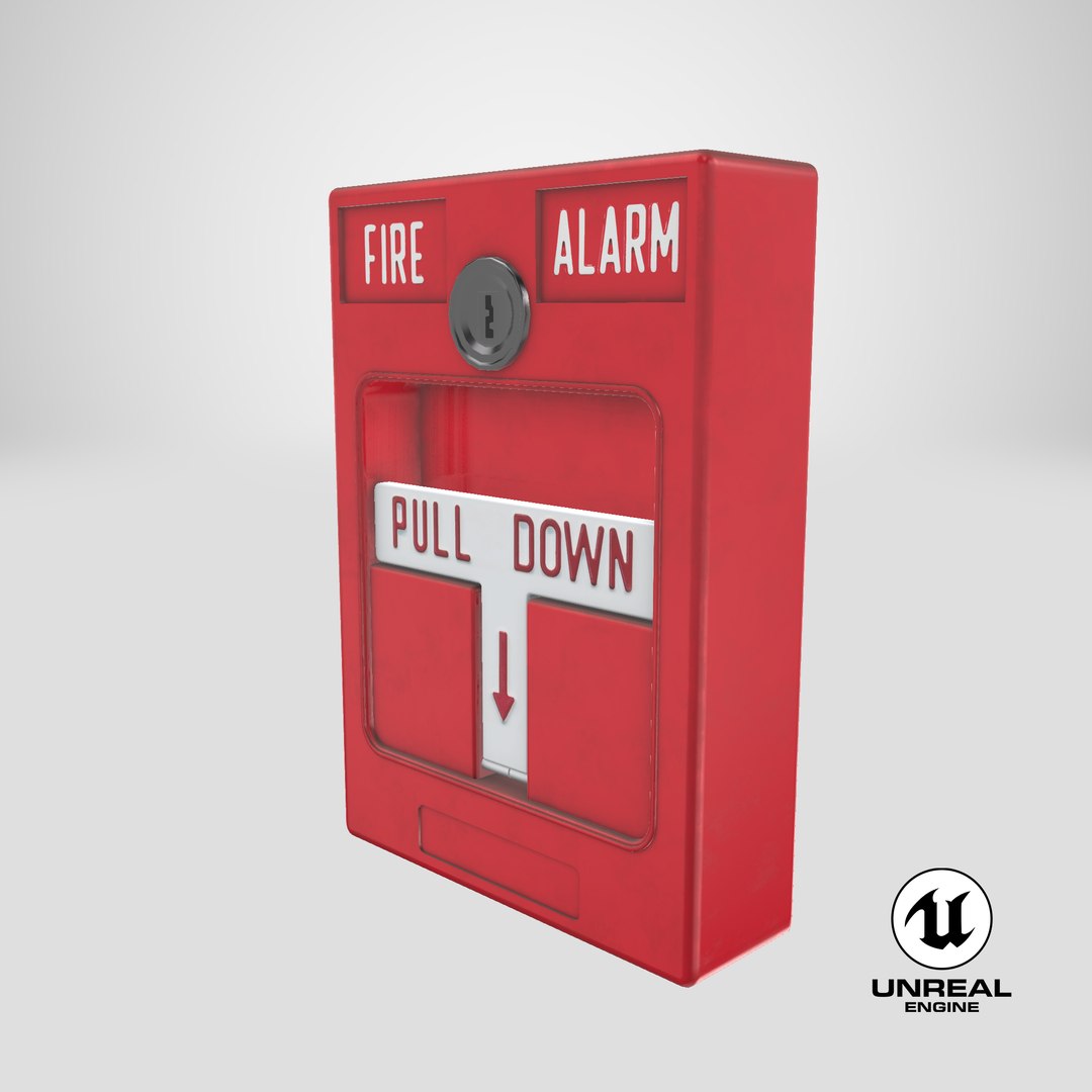 3D real alarm - TurboSquid 1492804