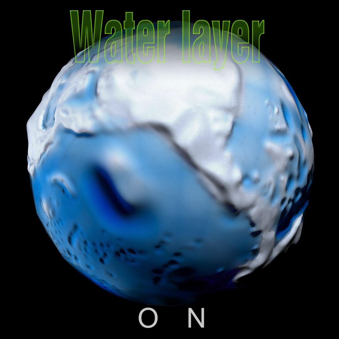 3d model earth day night