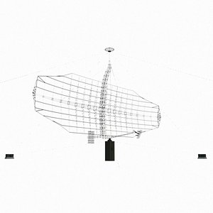 雷达探测器3D模型下载| TurboSquid