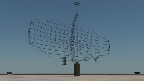 modèle 3D de Radar Low Poly P14 Grand Roi - TurboSquid 1716405