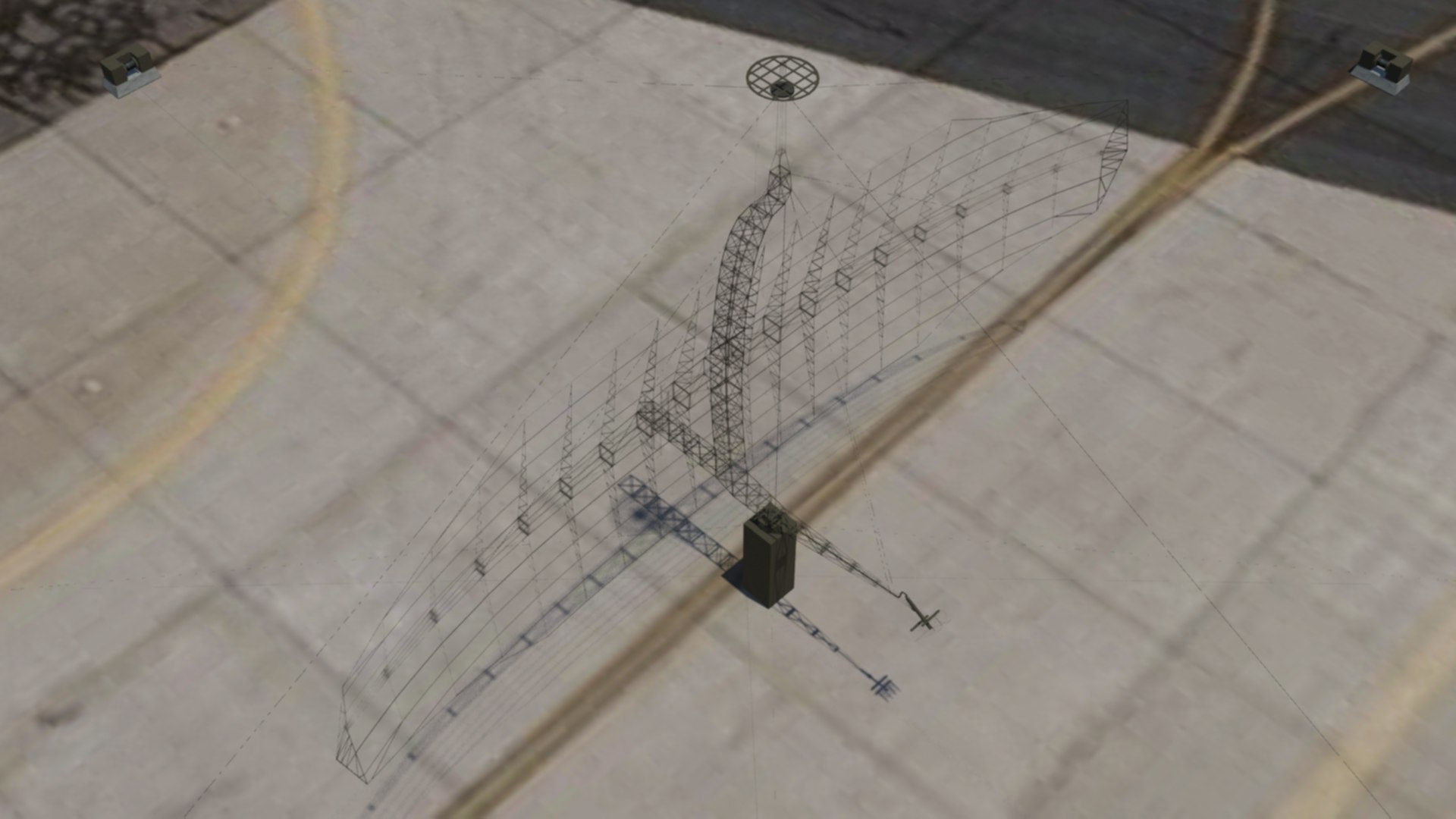 3D model Low Poly P14 Tall King Radar - TurboSquid 1716405