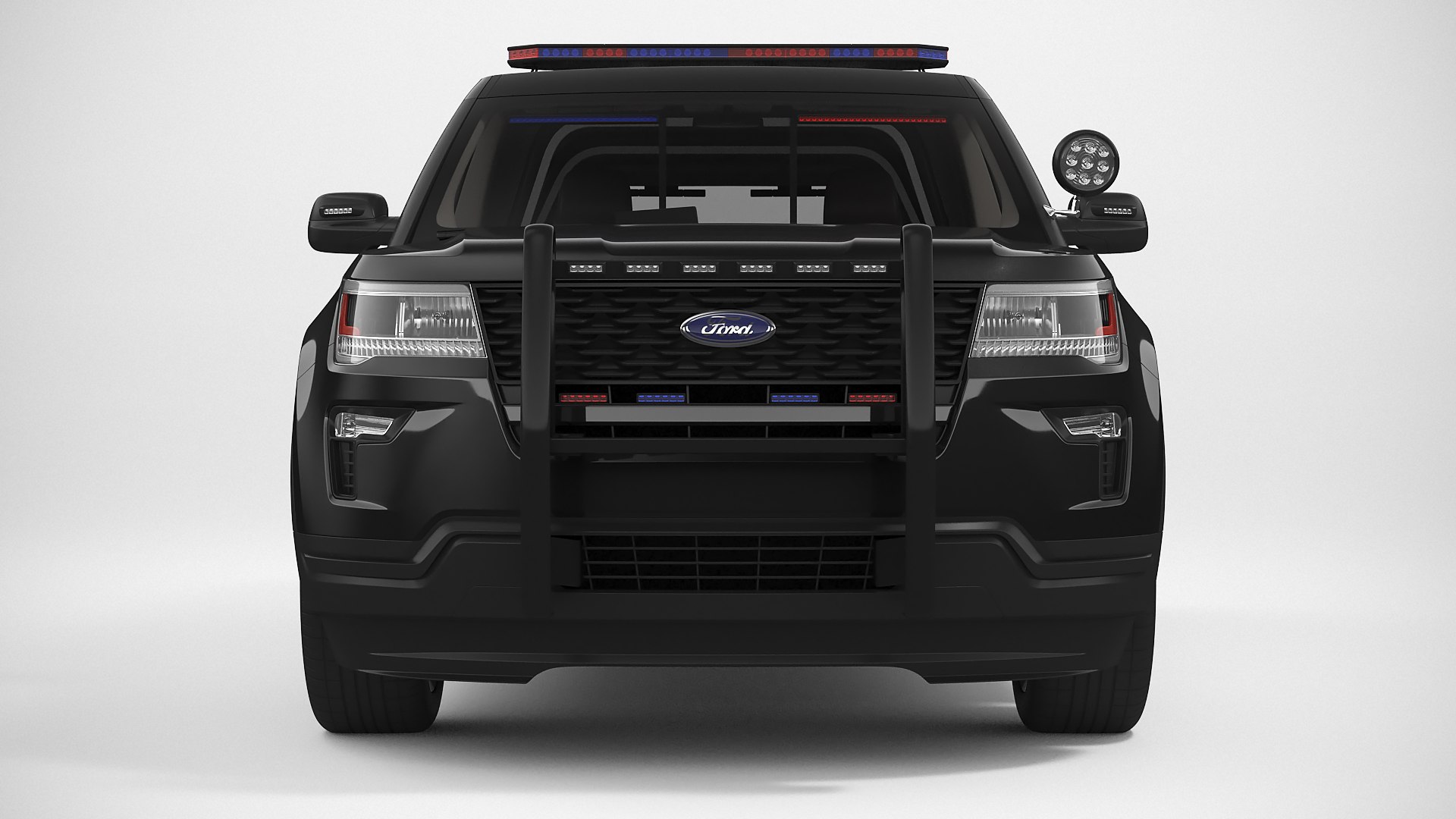 3D Ford Explorer 2019 Police Model - TurboSquid 1856101