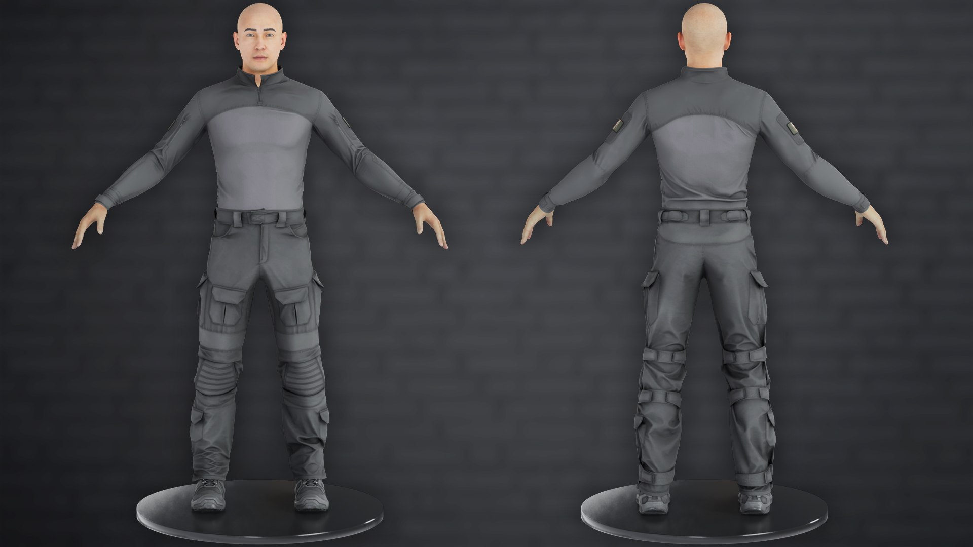 Modern Heavy Soldier 3D Model - TurboSquid 2358138