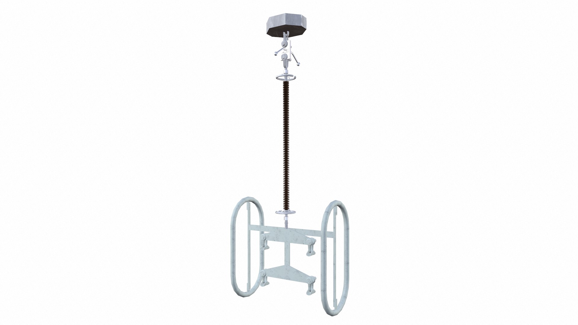 Tension String Electric Pole 3D Model - TurboSquid 2341756