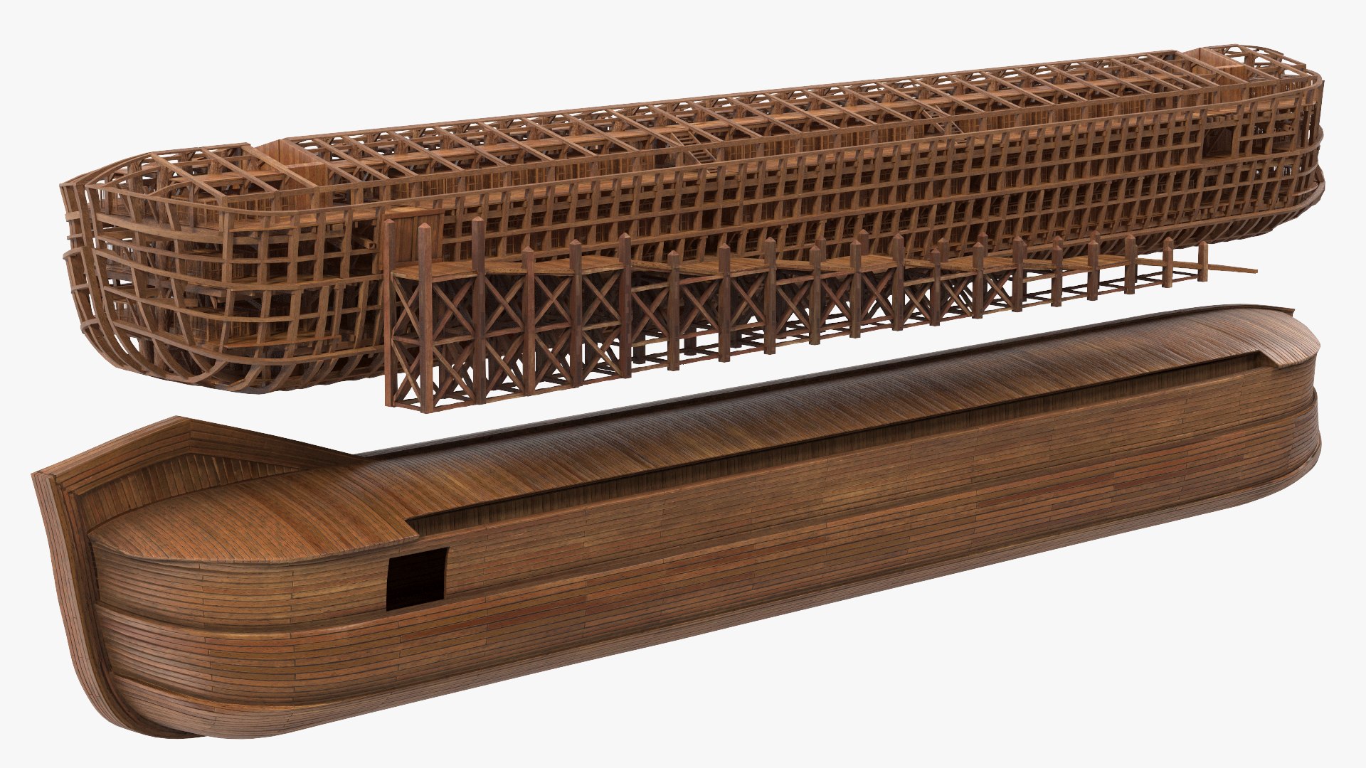 3D Noah Ark Clean model - TurboSquid 1772258