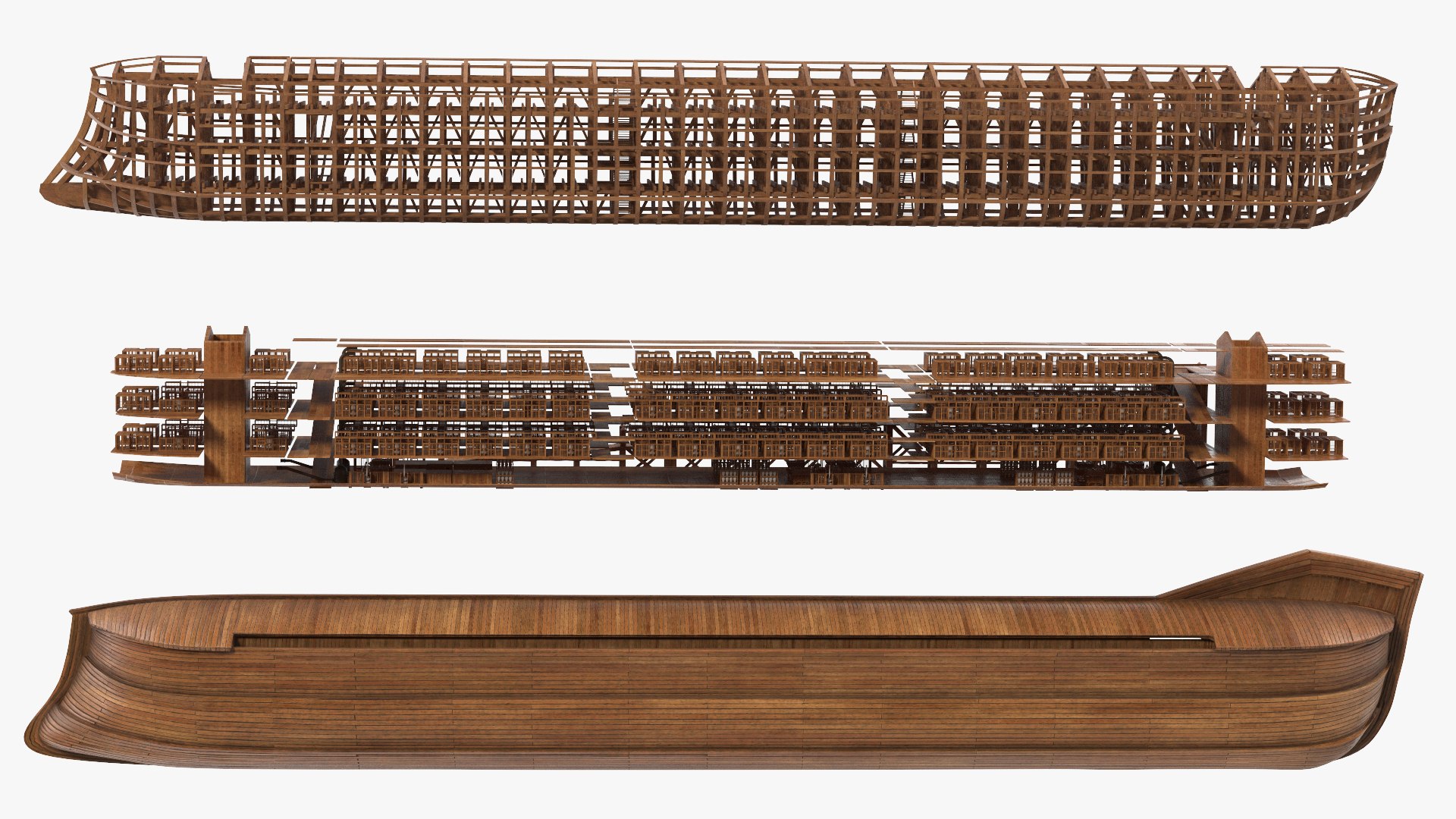 3D Noah Ark Clean model - TurboSquid 1772258