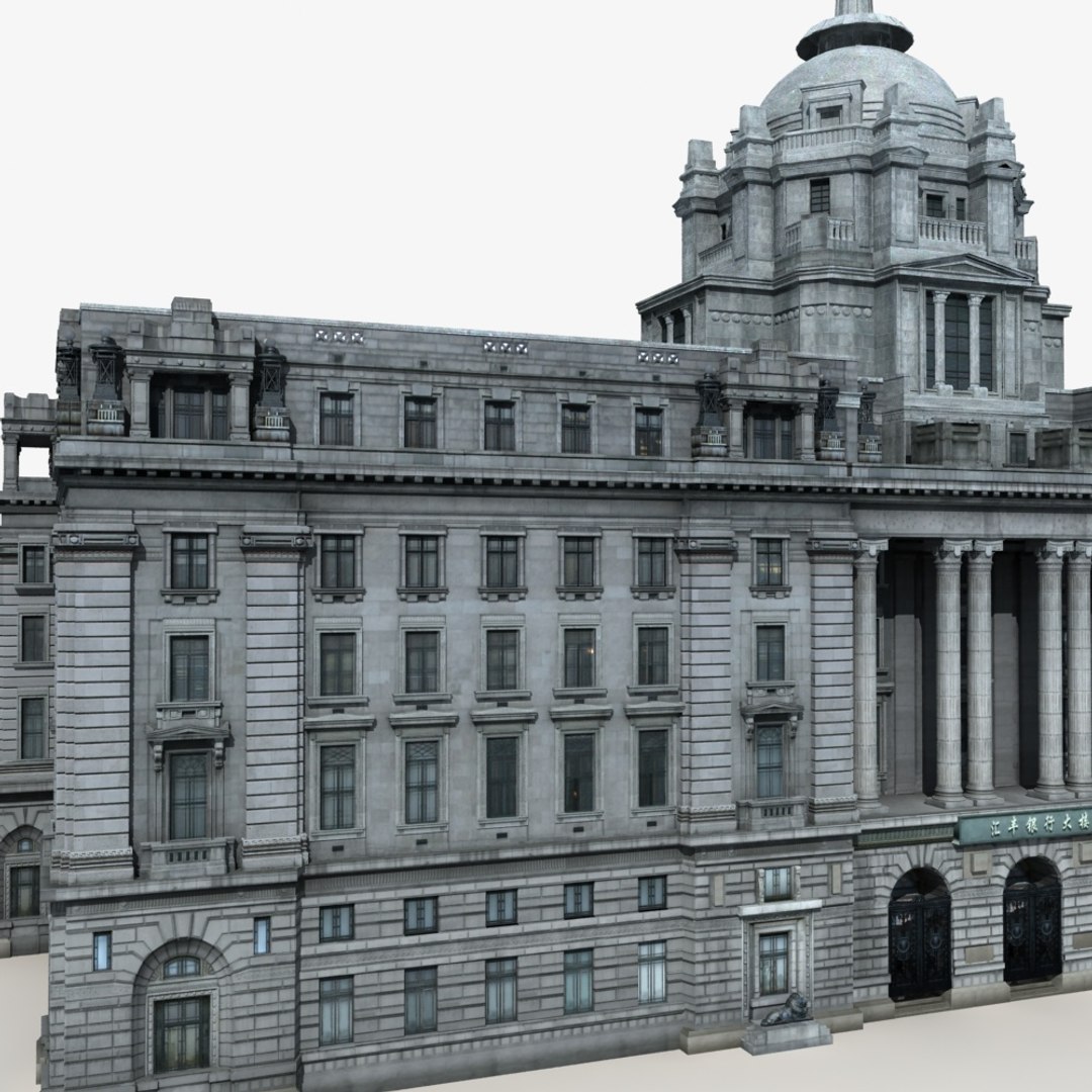 Old building 3D model - TurboSquid 1318901