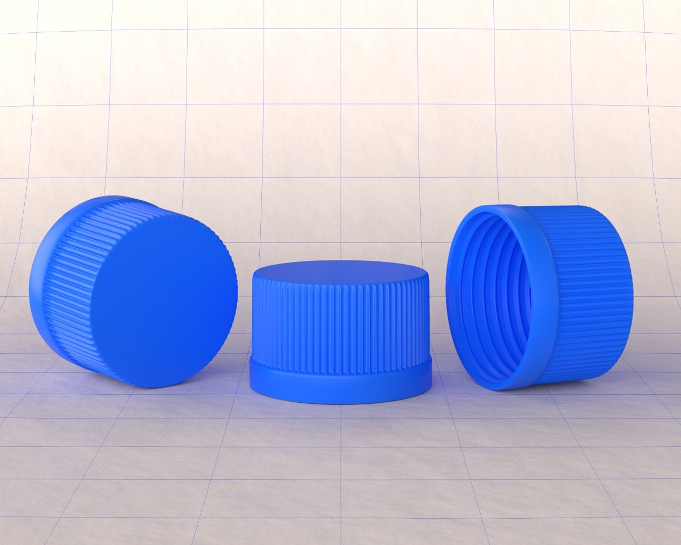 Plastic Cap Model - TurboSquid 1337758