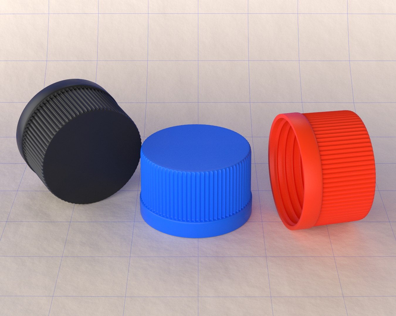 Plastic Cap Model - TurboSquid 1337758