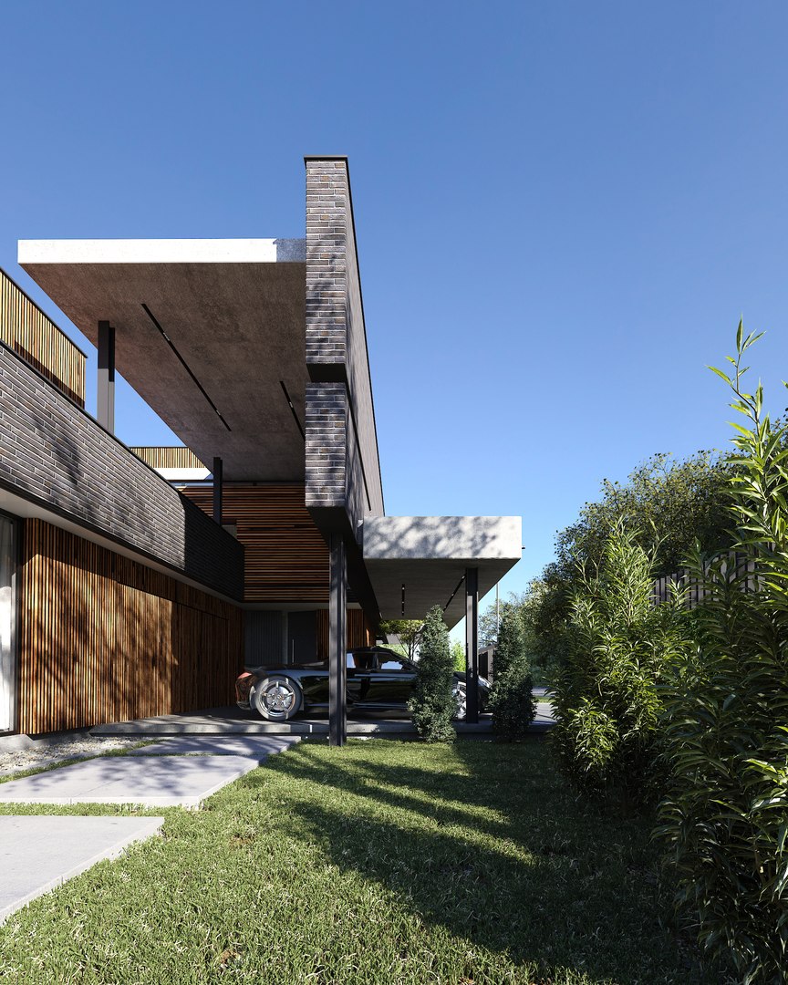 3D Residence 29 Exterior Scene 3D Model Model - TurboSquid 1891443