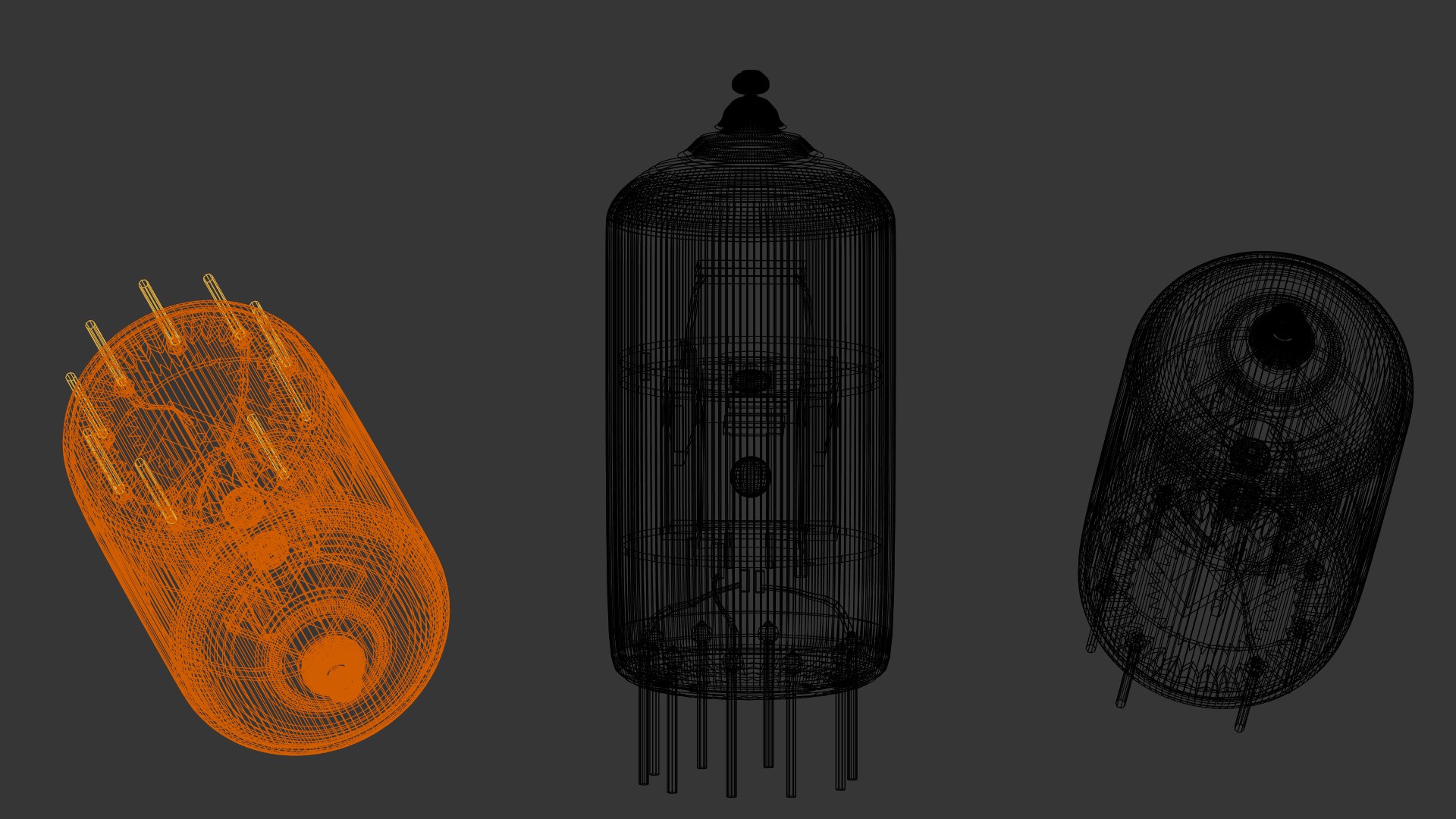 3D Model 12ax7 Tube - TurboSquid 1175208