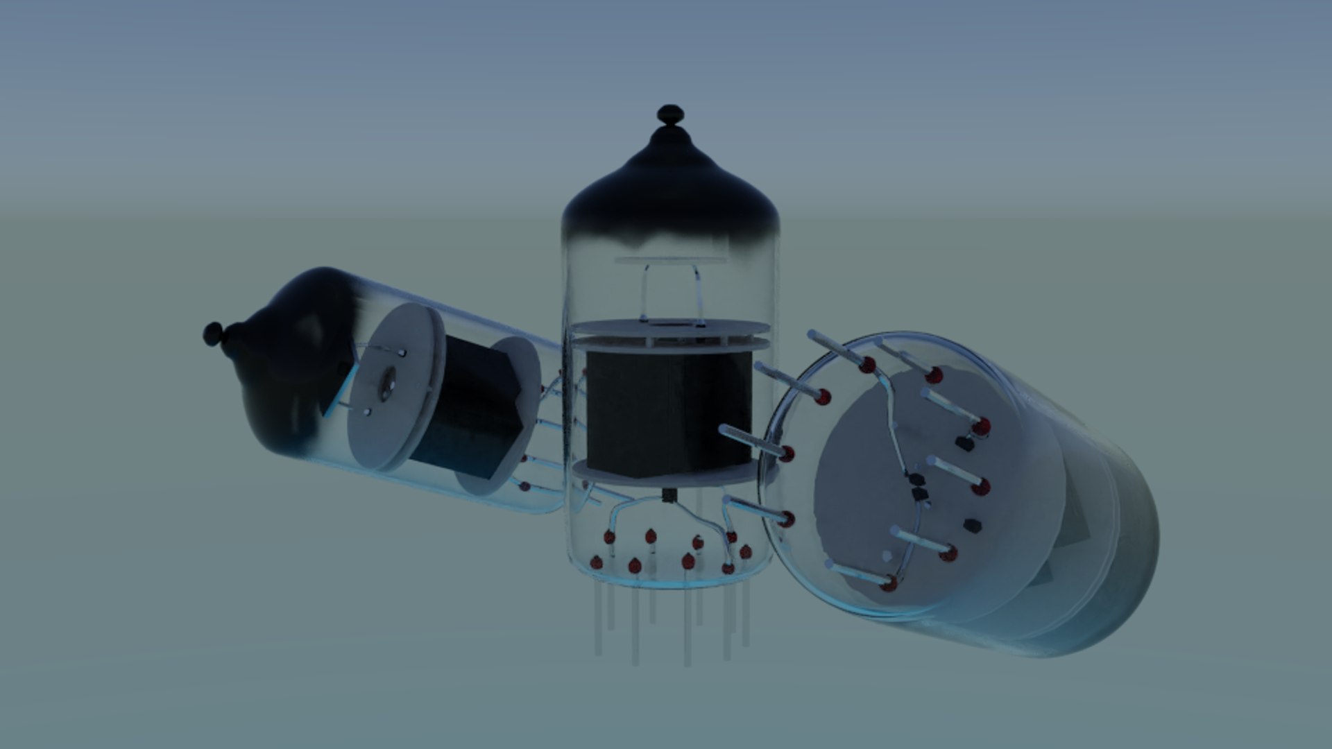 3D Model 12ax7 Tube - TurboSquid 1175208