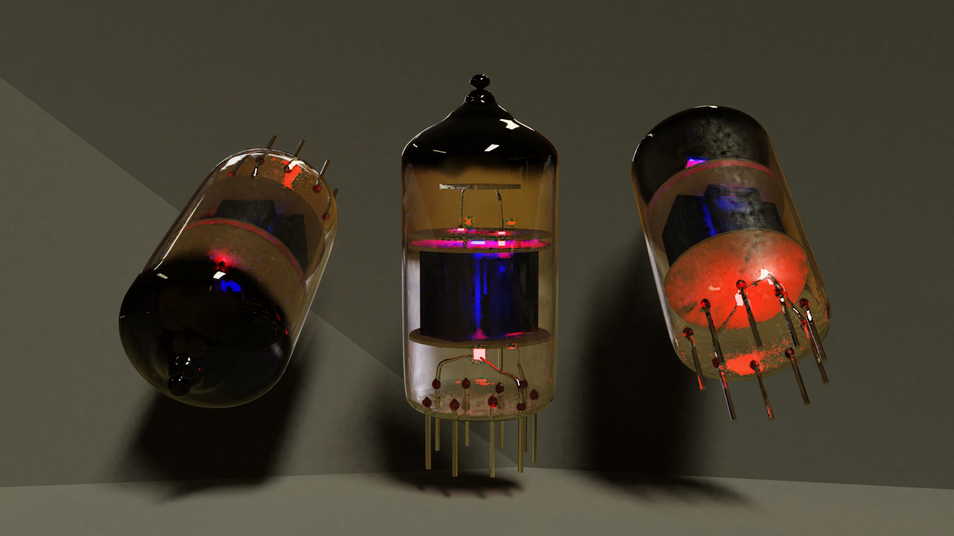 3D Model 12ax7 Tube - TurboSquid 1175208