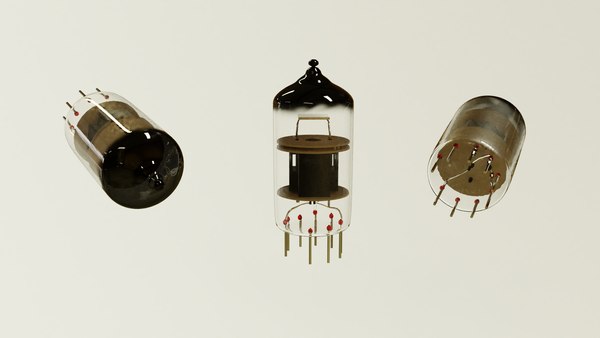 3D model 12ax7 tube - TurboSquid 1175208