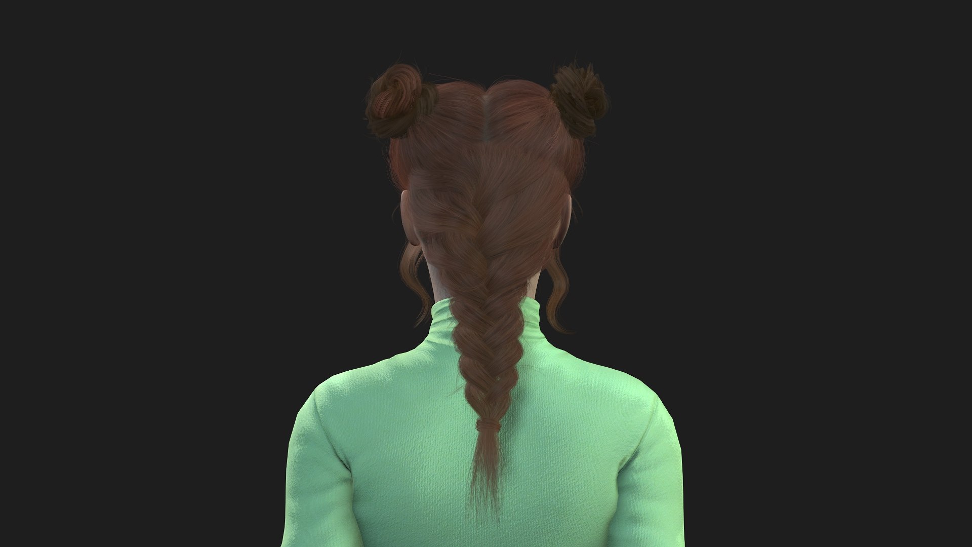 3D Realistic 3D Girl Character - TurboSquid 2301975