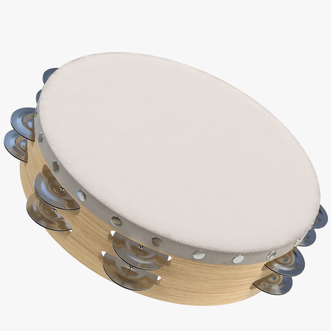 3D Tambourine Ready - TurboSquid 1350563