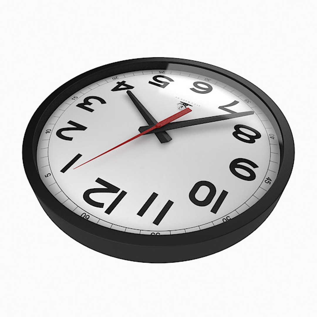 Clock 3d Model