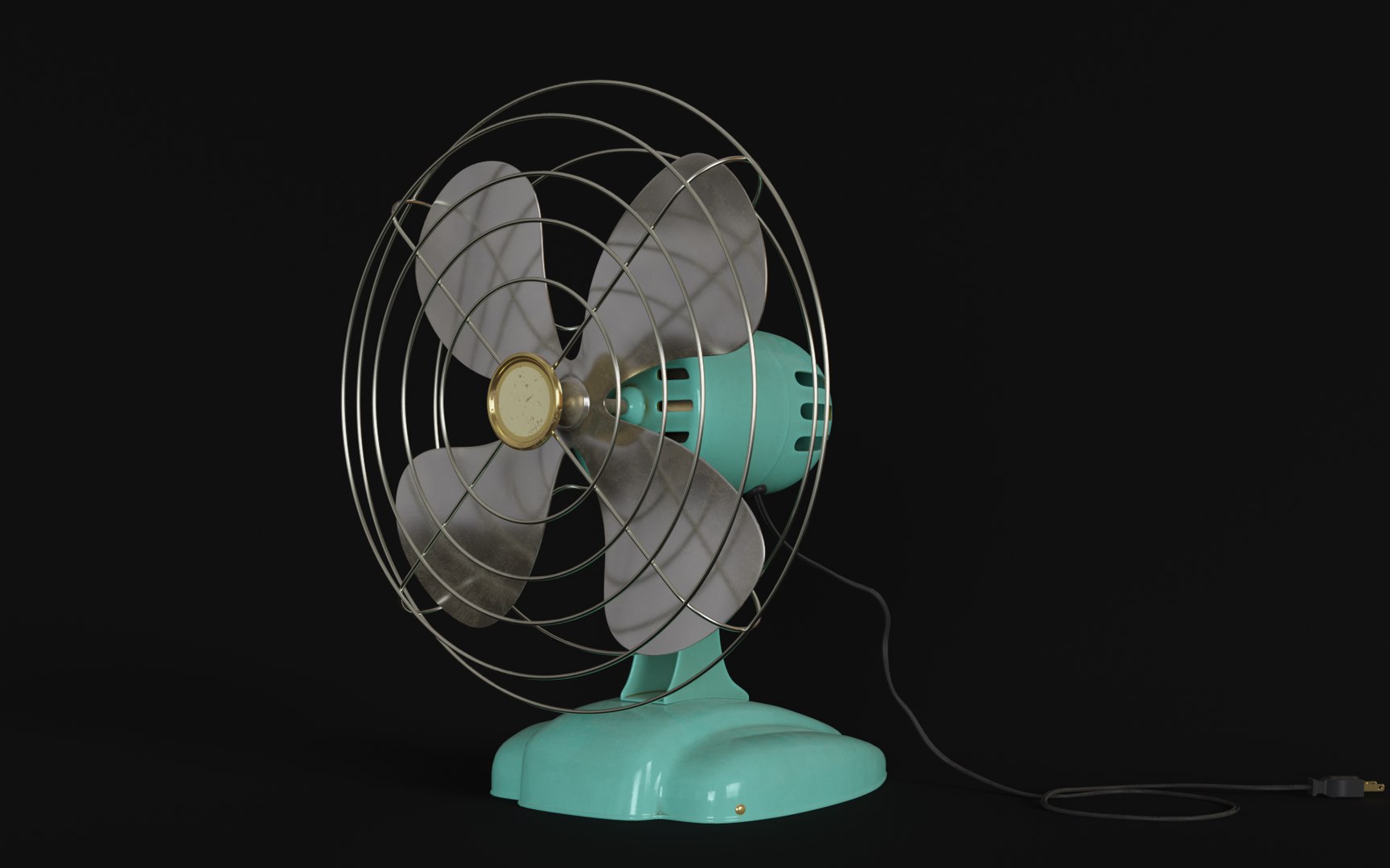 Old Electric Fan 3d Model 3D model - TurboSquid 2155141