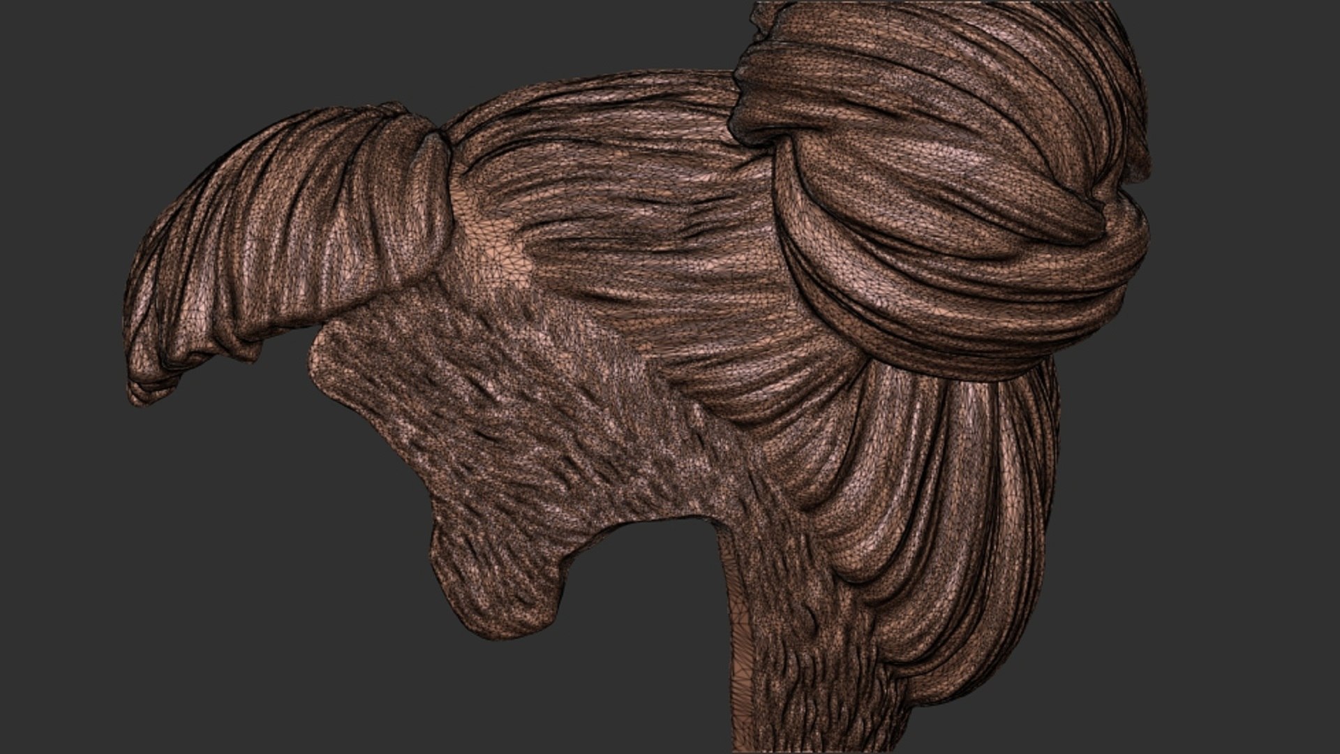 3D Model Hair 51 - TurboSquid 2019524