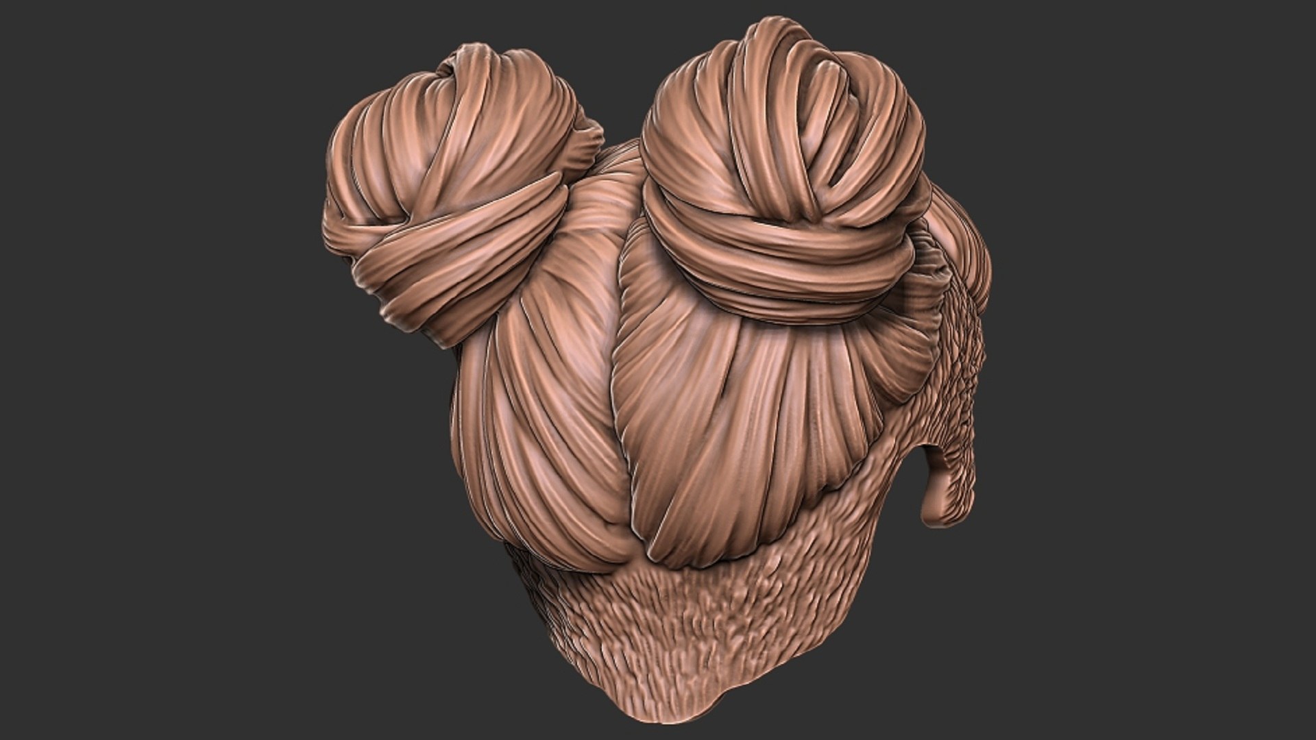 3D Model Hair 51 - TurboSquid 2019524